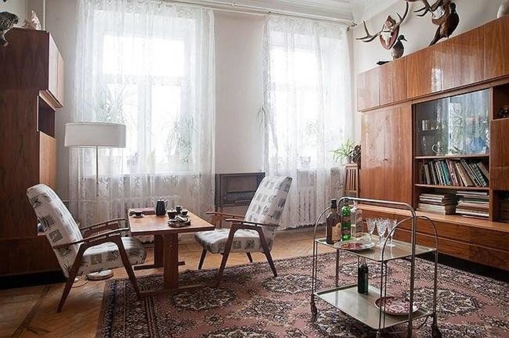 Soviet apartments, in which life seemed to stop